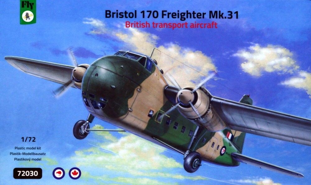 FLY 1/72 1/72 Bristol 170 Freighter Mk.31 Model Kit – Gibney Models