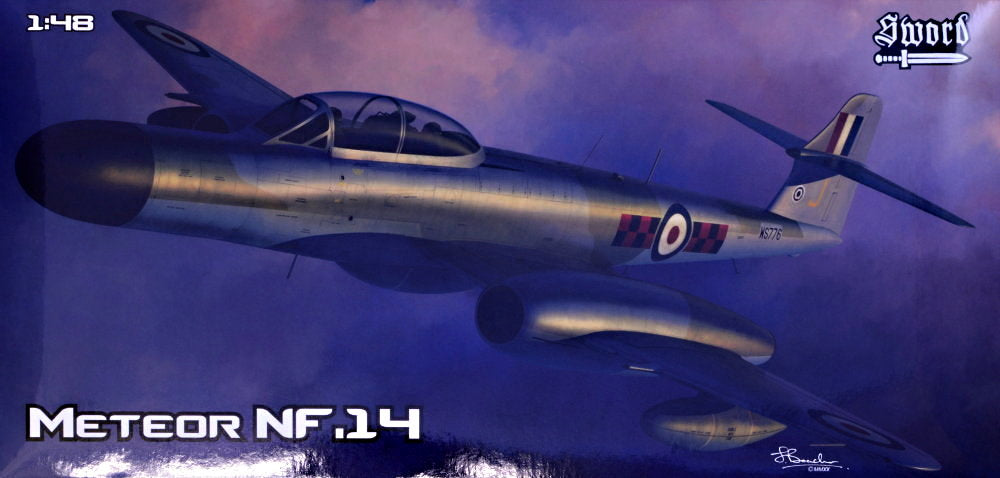 SWORD 1/48 Meteor NF.14 Model Kit – Gibney Models