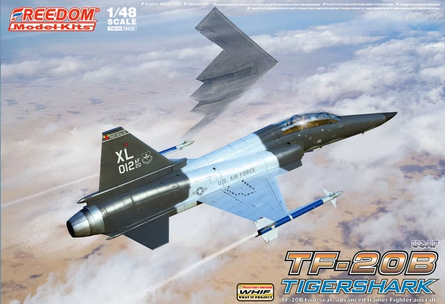 Freedom Model Kit 1/48 TF-20B Tiger Shark Model Kit – Gibney Models